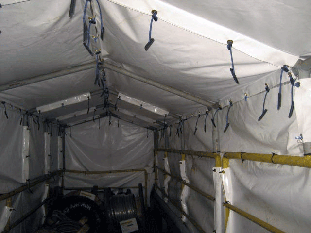 Bespoke Barge Cover - Specialised Canvas Services