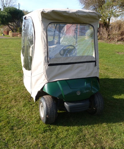 Golf Buggy Enclosure Rezipped! - Specialised Canvas Services